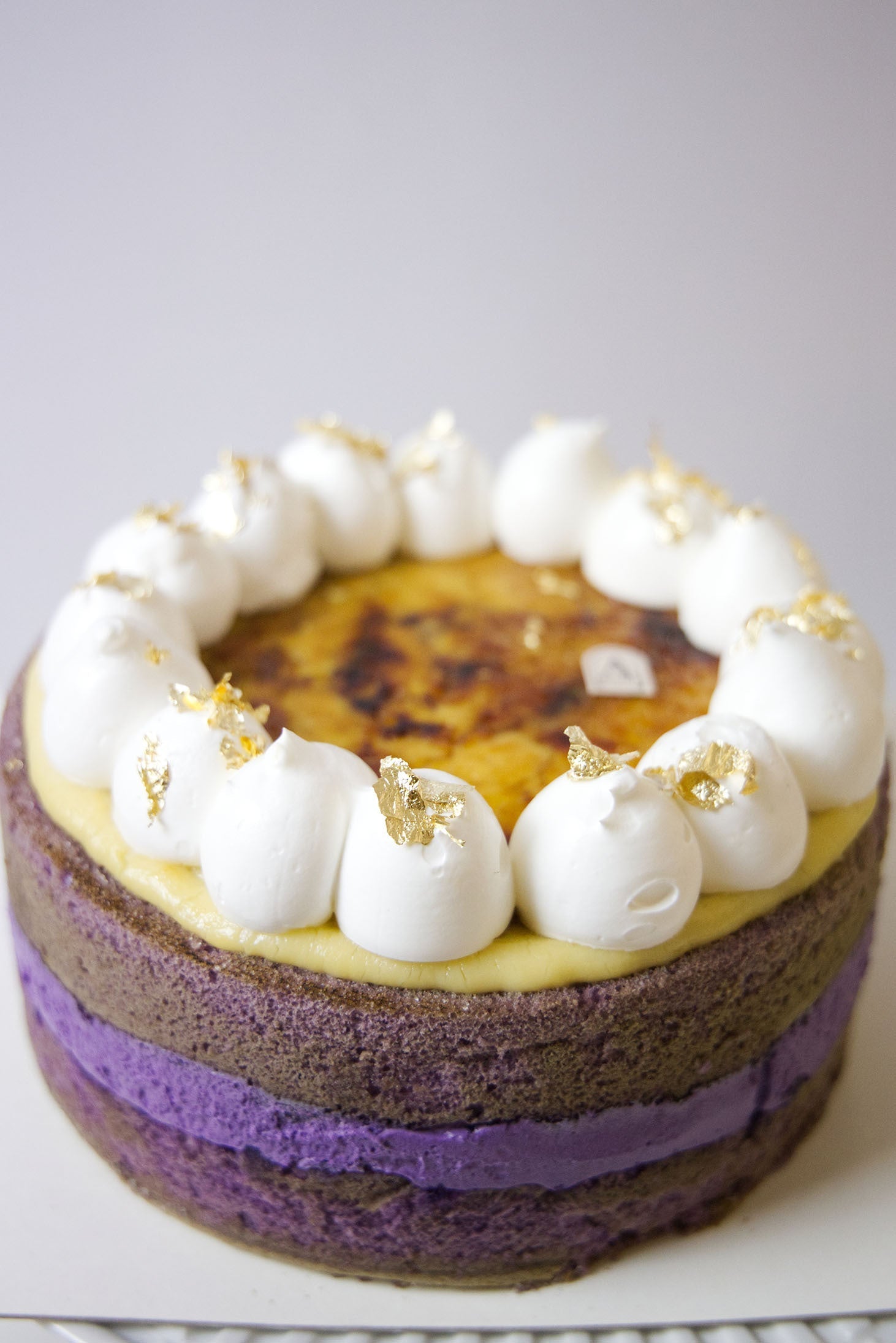Ube Creme Brûlée Whole Cake - 8 inches – Aperitif
