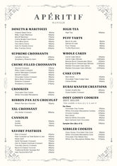 Our Cafes – Aperitif