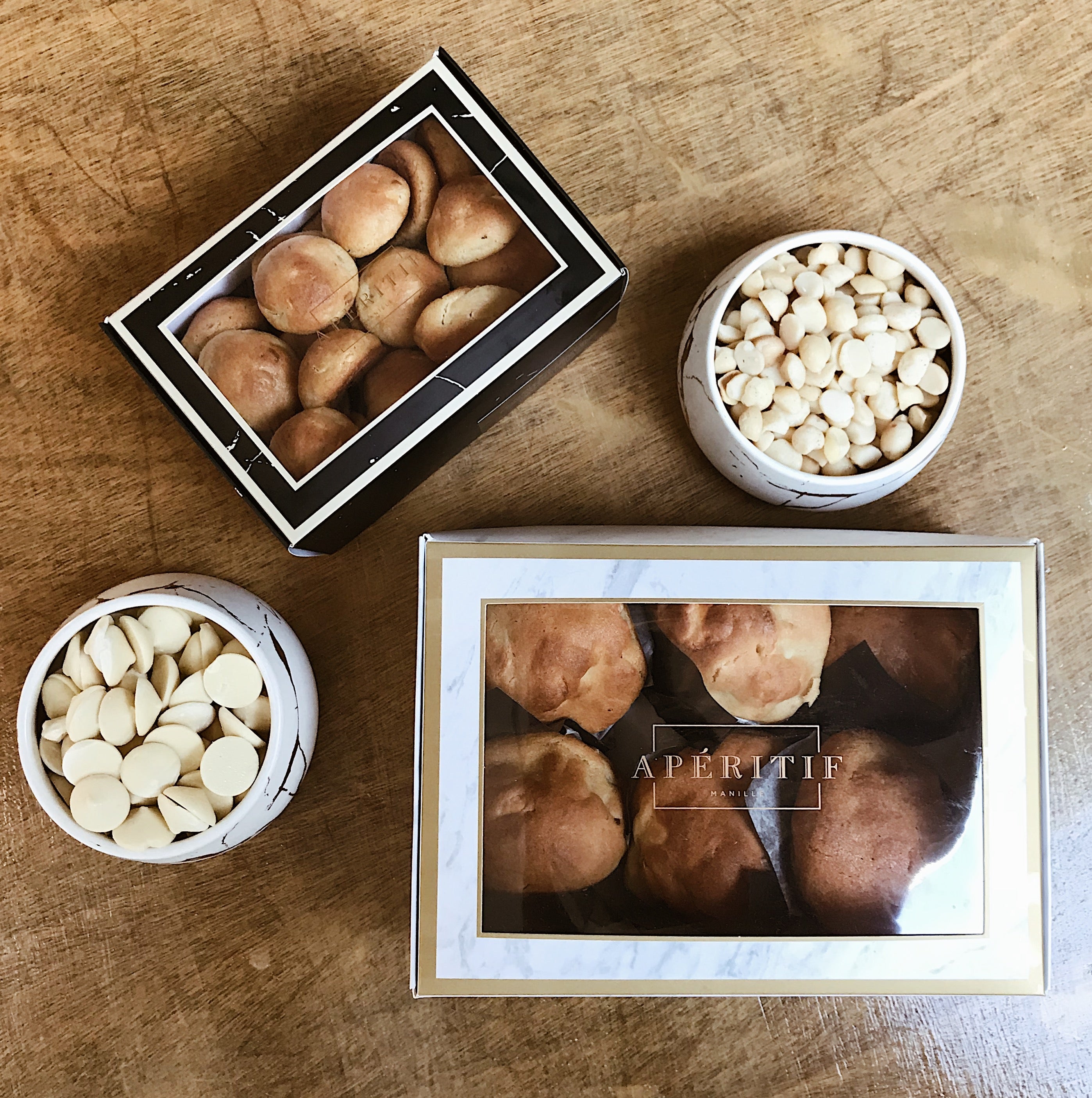 White Chocolate Macadamia Cookie Nibbler Box – Aperitif